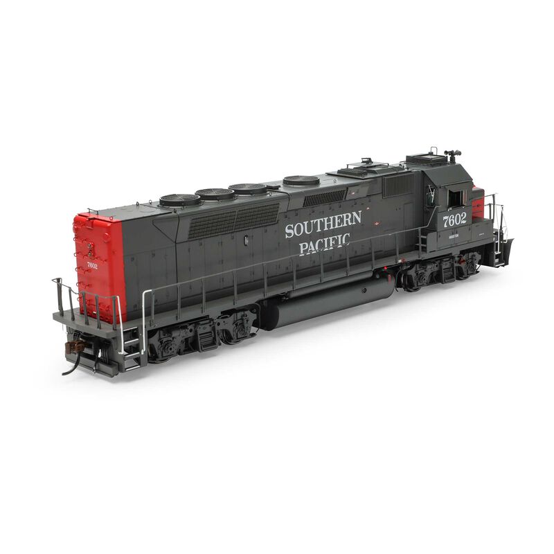 HO GP40P-2 Locomotive with DCC & Sound, SP/80's Version #7602 Model Train | Athearn