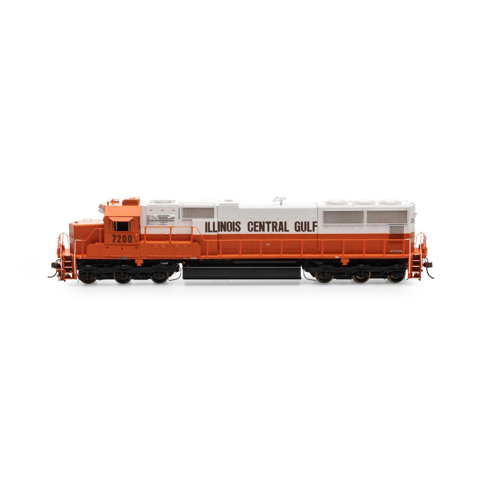 HO SD70 with DCC & Sound, Illinois Central Gulf #7200 Model Train | Athearn