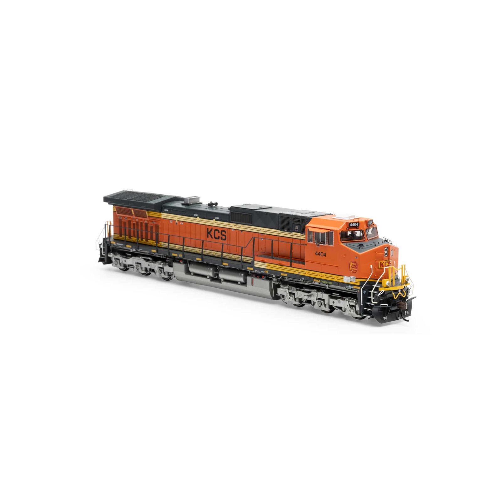 HO Dash 9-44CW Locomotive with DCC & Sound, KCS #4404 Model Train | Athearn