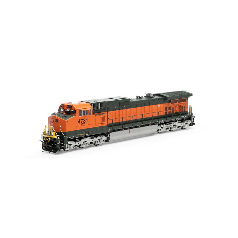 HO Dash 9-44CW Locomotive, BNSF #4731 Model Train | Athearn