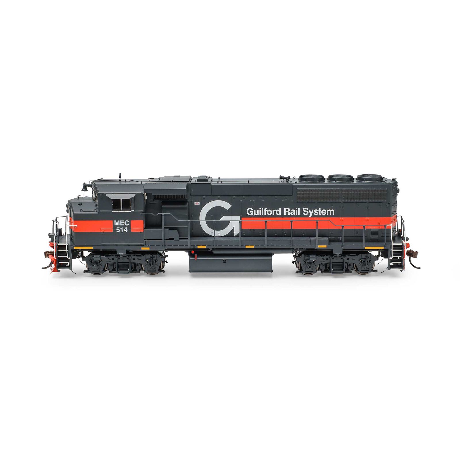 HO GP40-2L Locomotive with DCC & Sound, Guilford/MEC #514 Model Train ...