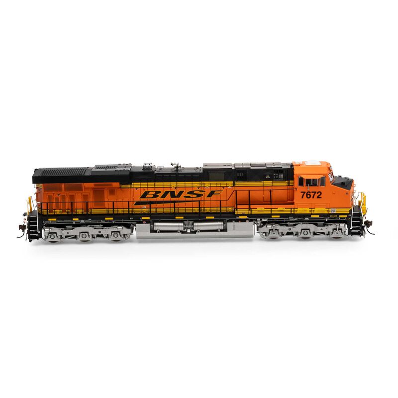 HO ES44DC Locomotive with DCC & Sound, BNSF #7672 Model Train | Athearn