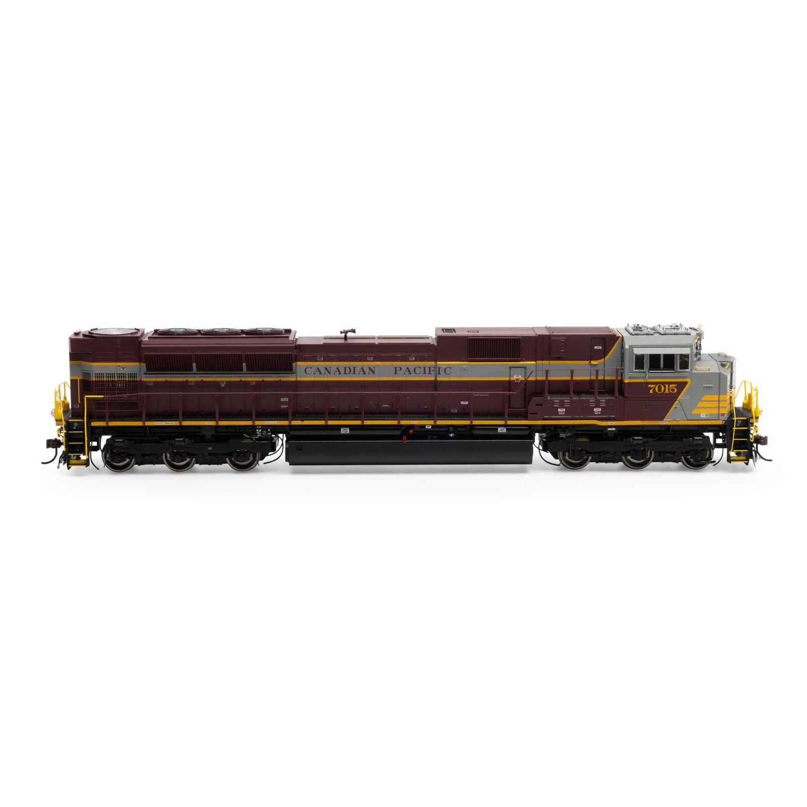 HO EMD SD70ACU Locomotive with DCC & Sound, CPR / Heritage #7015 Model Train | Athearn