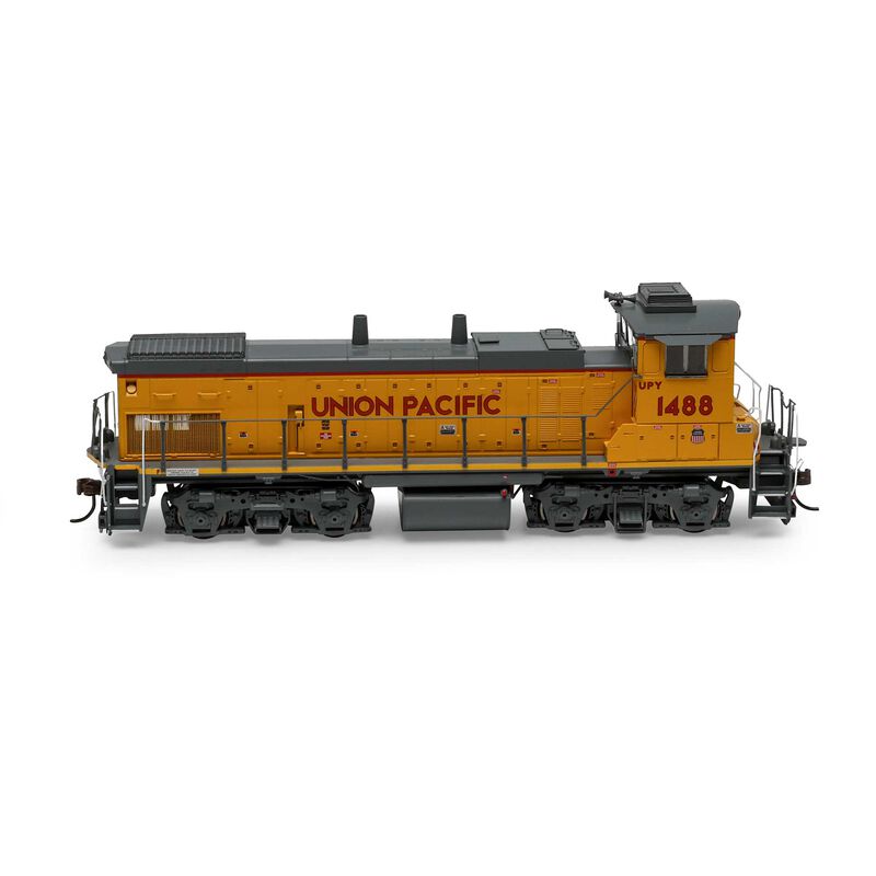 HO MP15AC Locomotive with DCC & Sound, UPY #1488 Model Train | Athearn