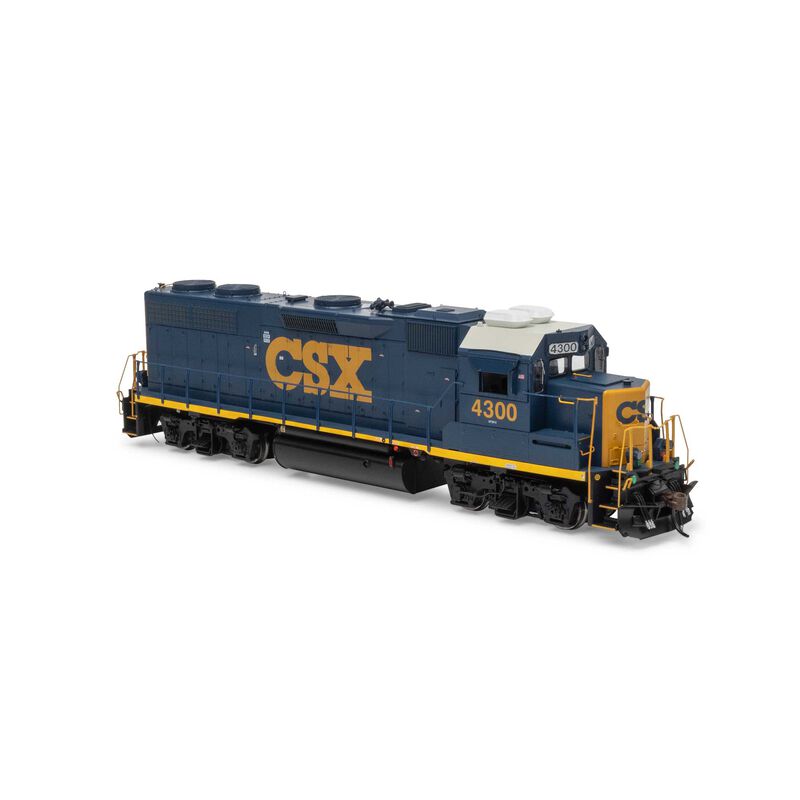 HO GP39-2 Locomotive with DCC & Sound, CSX/YN3 #4300 Model Train ...