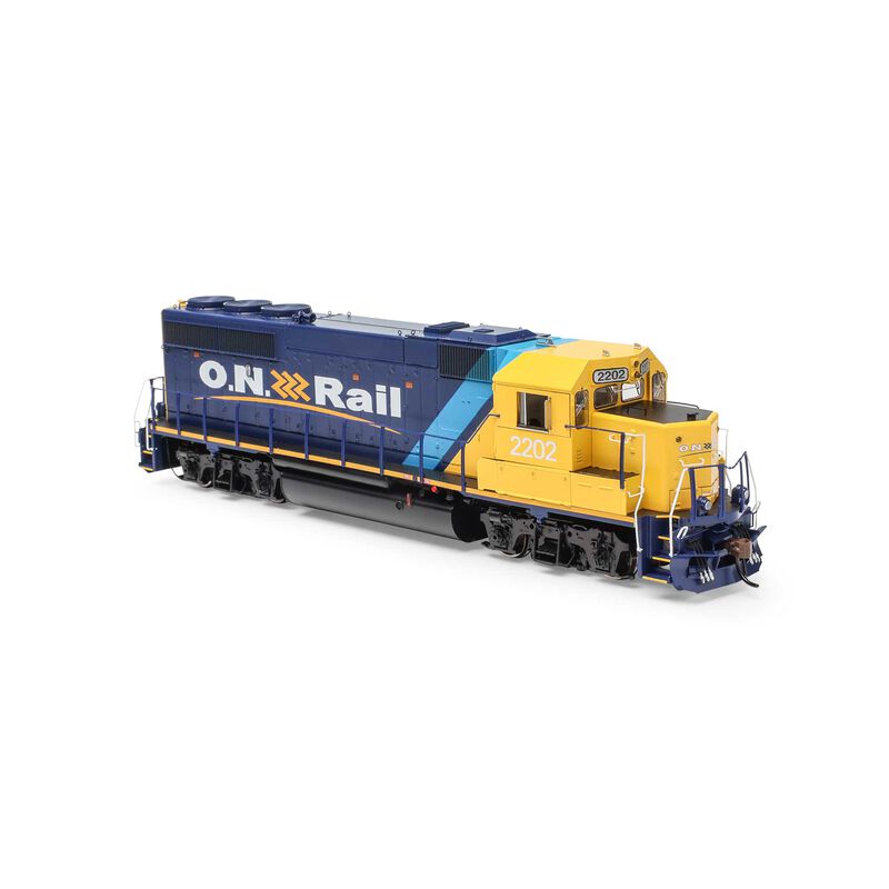 HO GP40-2 Locomotive with DCC & Sound, ONT #2202 Model Train | Athearn ...