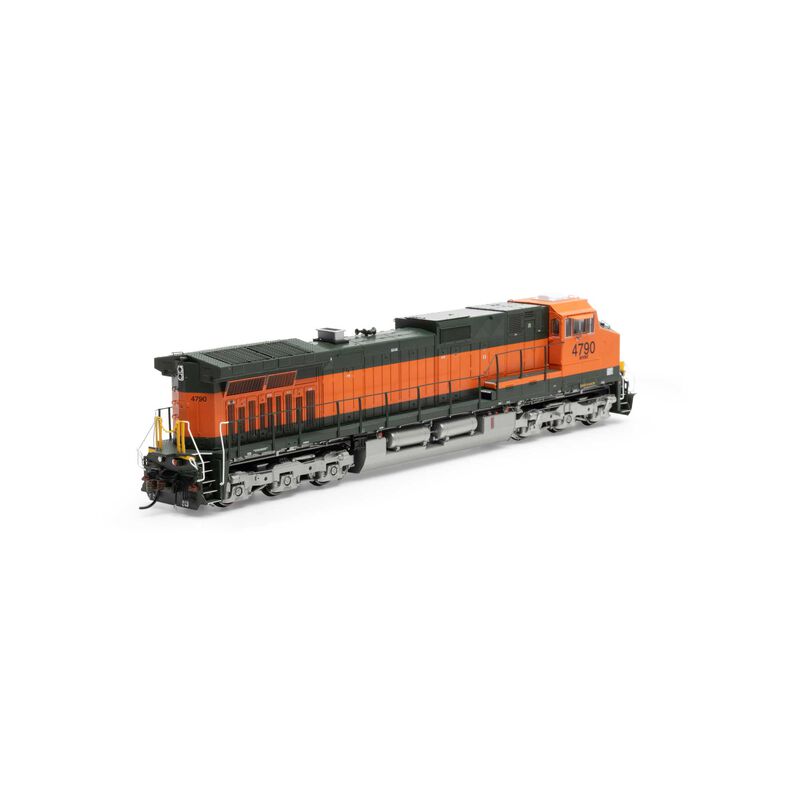 HO Dash 9-44CW Locomotive with DCC & Sound, BNSF #4790 Model Train ...