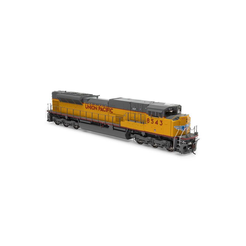 HO EMD SD90MAC-H Ph2 Locomotive, with DCC & Sound, UP 'Wings' #8543 Model Train | Athearn
