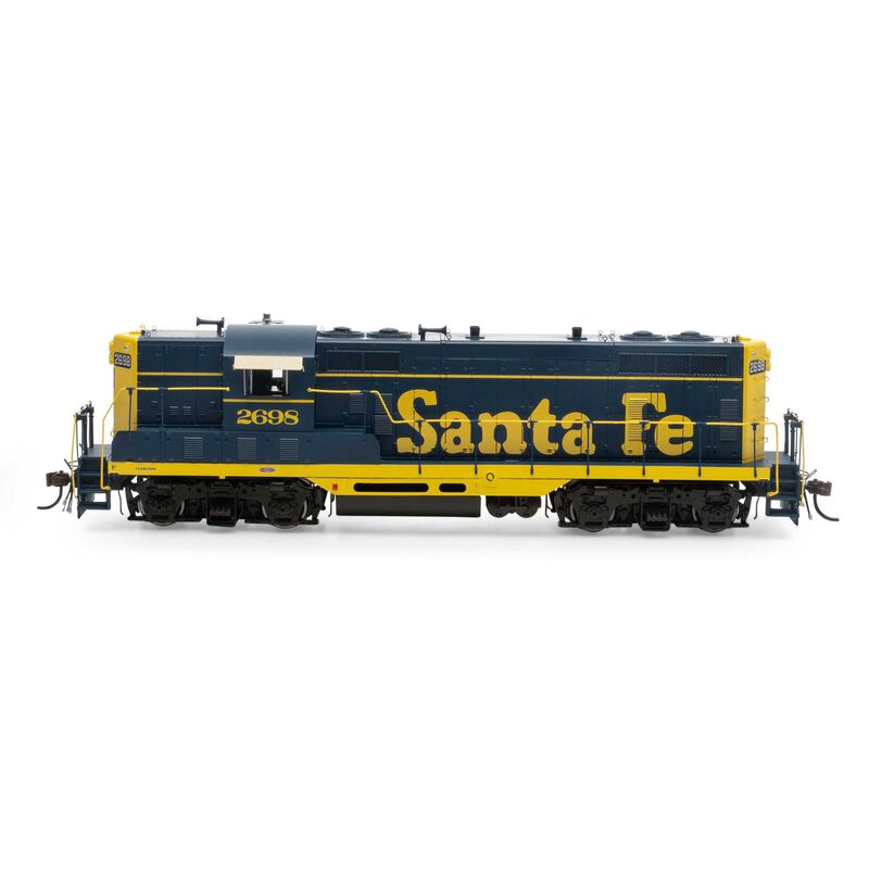 HO GP7 Locomotive, with DCC & Sound, ATSF #2698 Model Train | Athearn