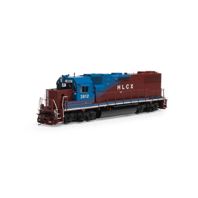 HO GP38-2 with DCC & Sound, HLCX #3812 Model Train | Athearn