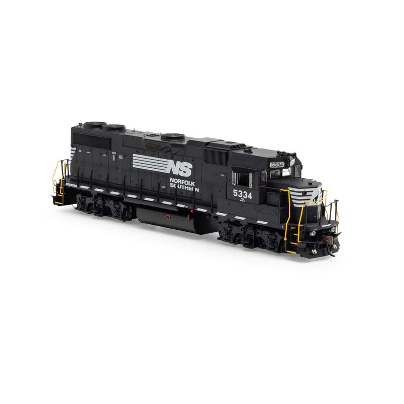 HO GP38-2 Locomotive with DCC & Sound, NS #5334 Model Train | Athearn