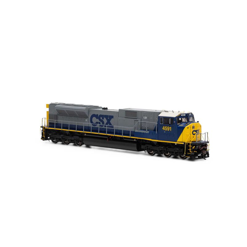 HO G2 SD80MAC with DCC & Sound, CSX/YN2 #4591 Model Train | Athearn | Athearn