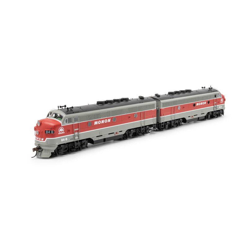 HO F3A / F3A Locomotive Set with DCC & Sound, Monon #84-A, #84-B Model ...