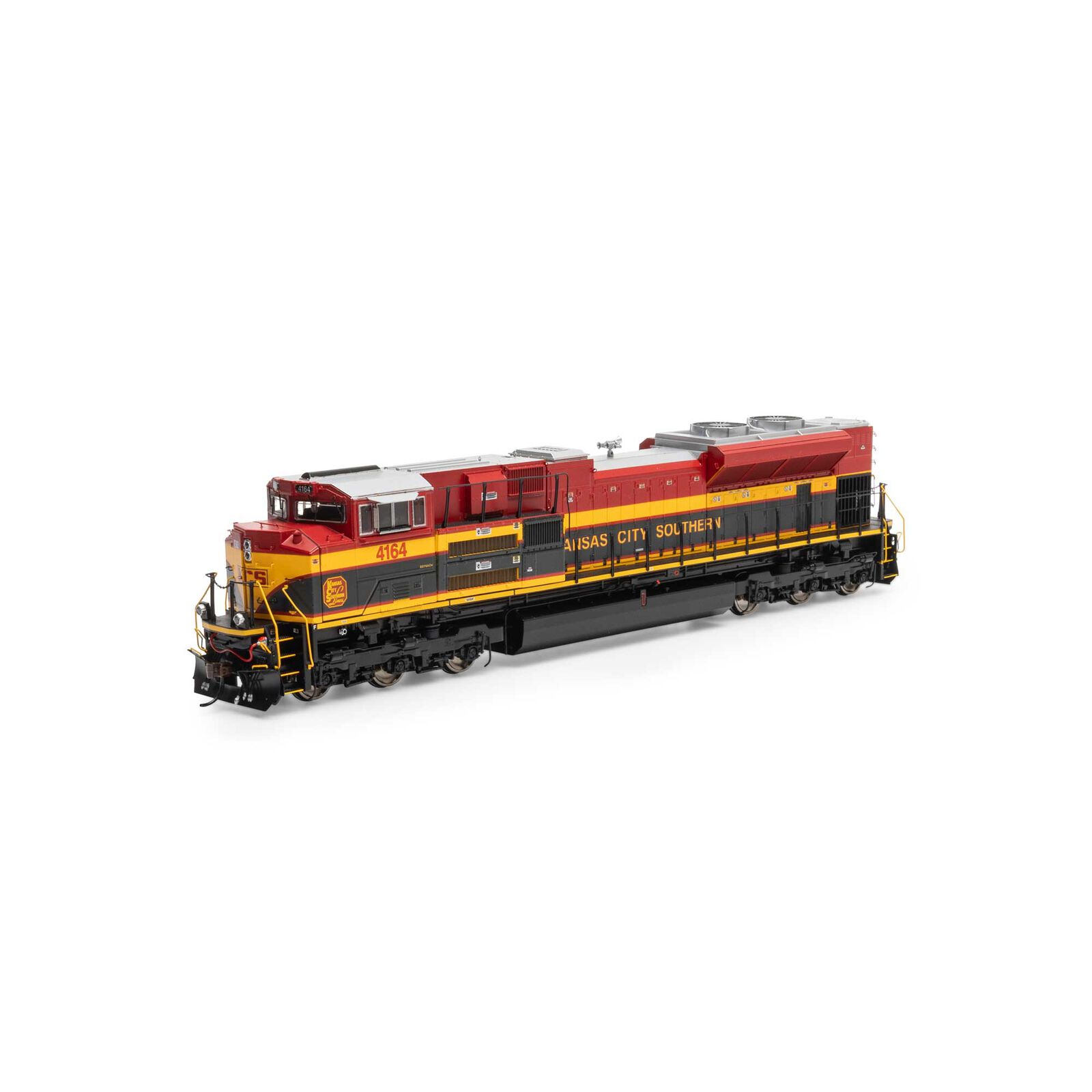 HO SD70ACe Locomotive with DCC & Sound, KCS #4164 Model Train | Athearn