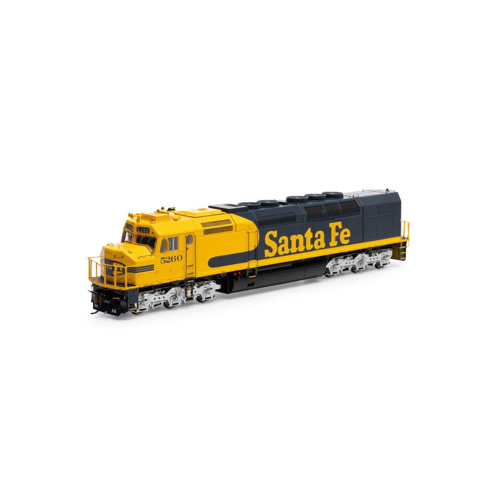HO SDP40F Locomotive with DCC & Sound, ATSF #5260 Model Train | Athearn