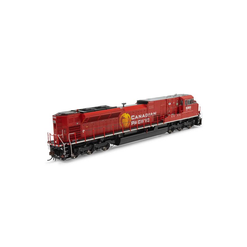 HO EMD SD90MAC-H Ph2 Locomotive, with DCC & Sound, CP #9303 Model Train | Athearn