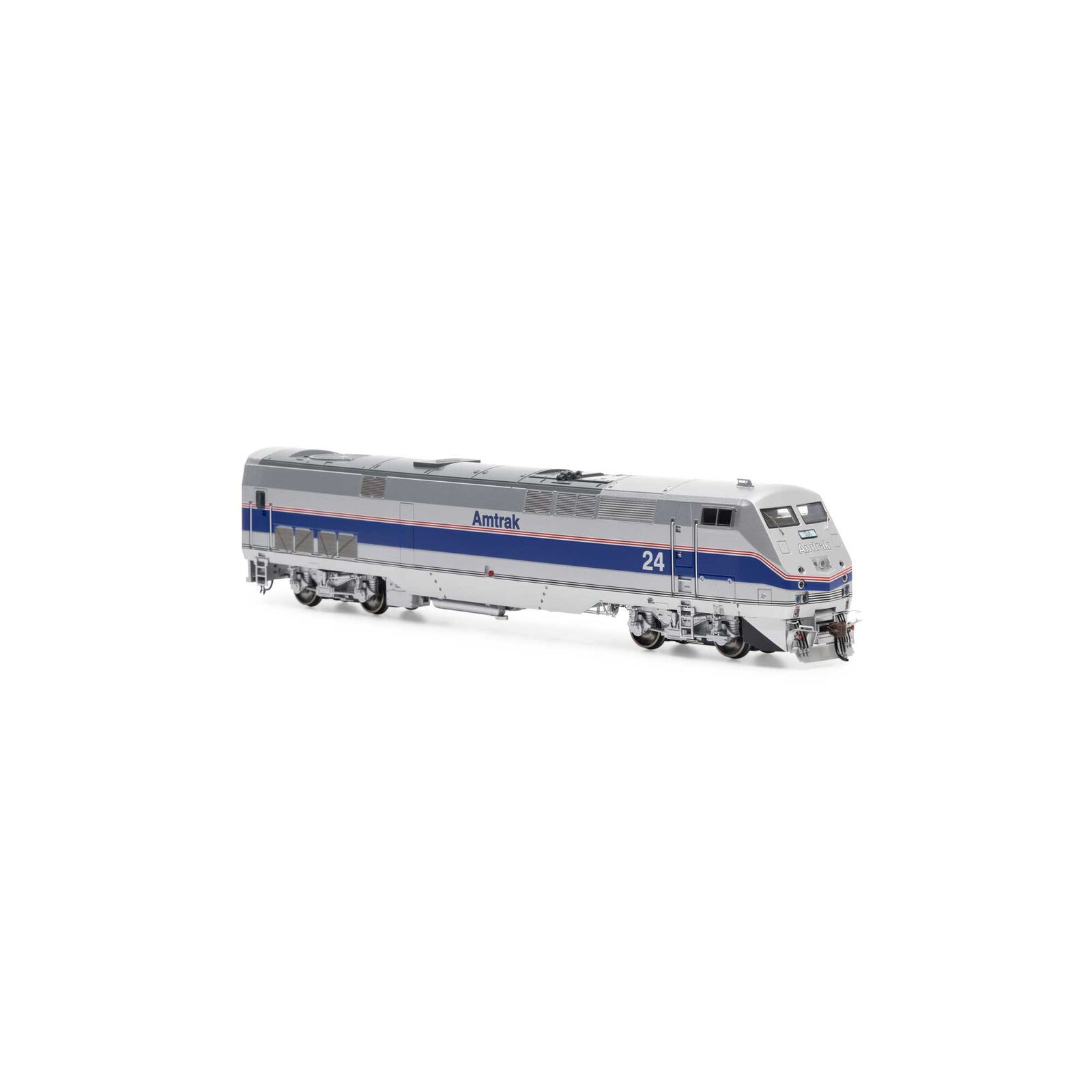 HO P42DC Locomotive with DCC & Sound, Amtrak, Phase IV #24 Model Train ...