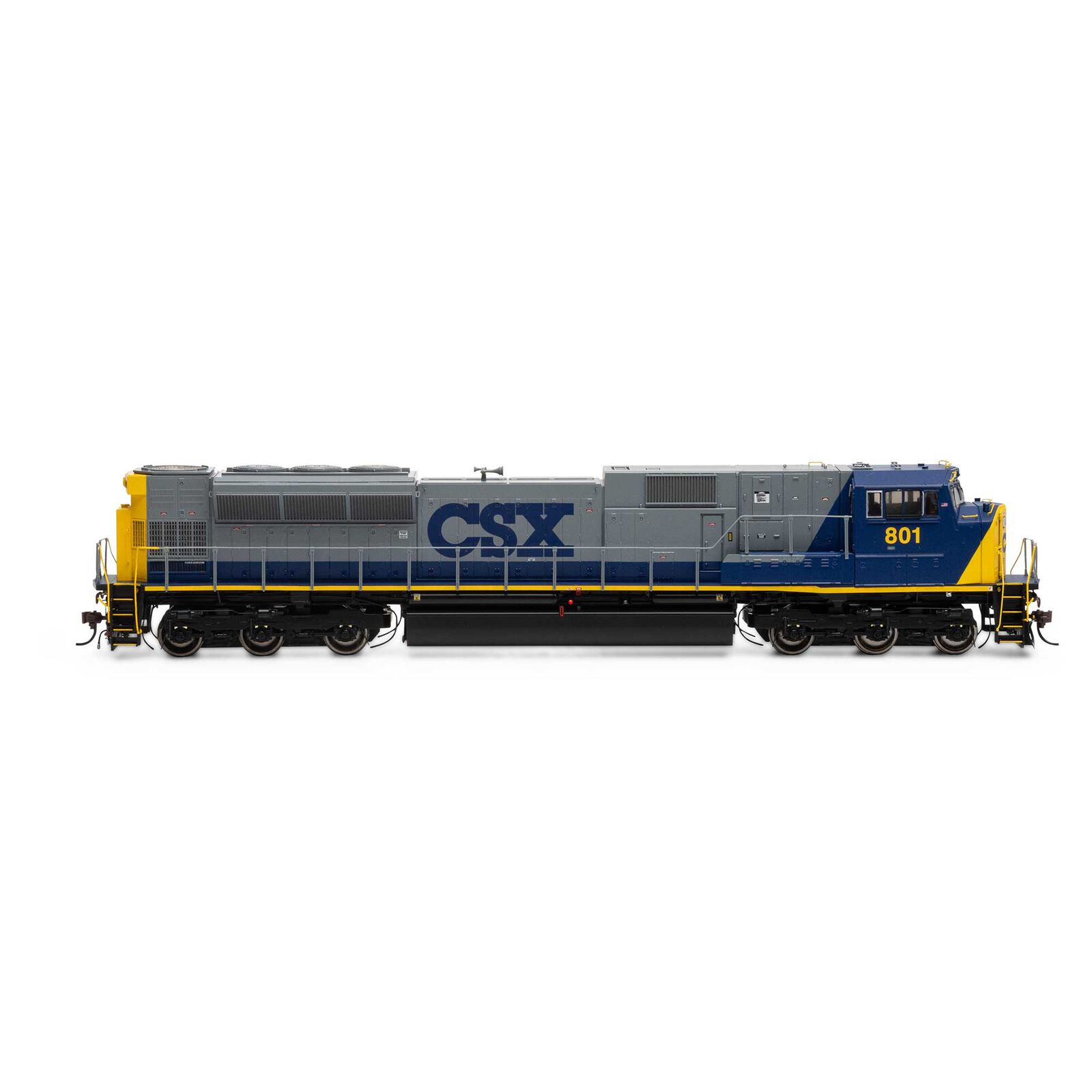 HO G2 SD80MAC with DCC & Sound, CSX/YN2 #801 Model Train | Athearn ...