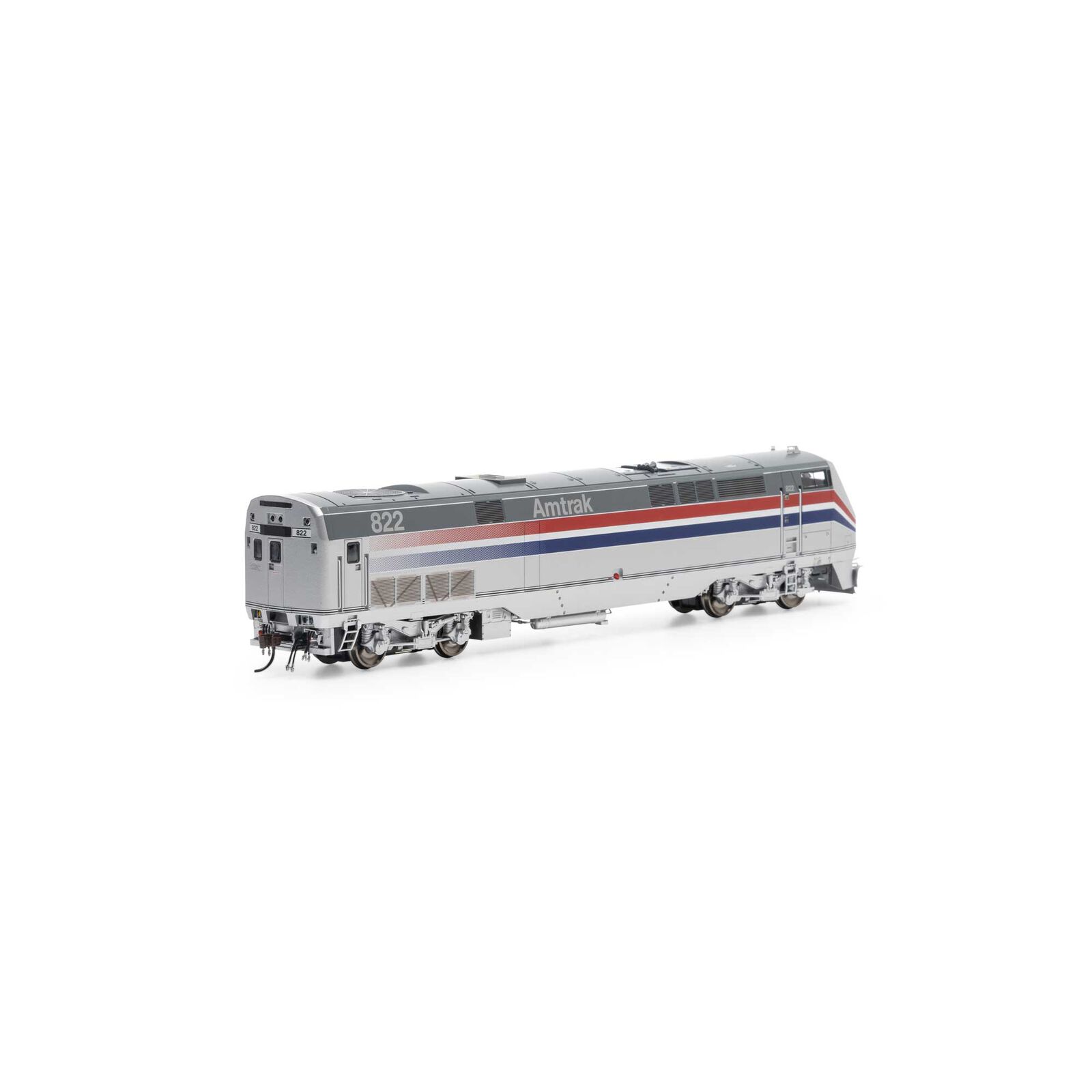 HO P40DC Locomotive with DCC & Sound, Amtrak, Phase III #822 Model ...
