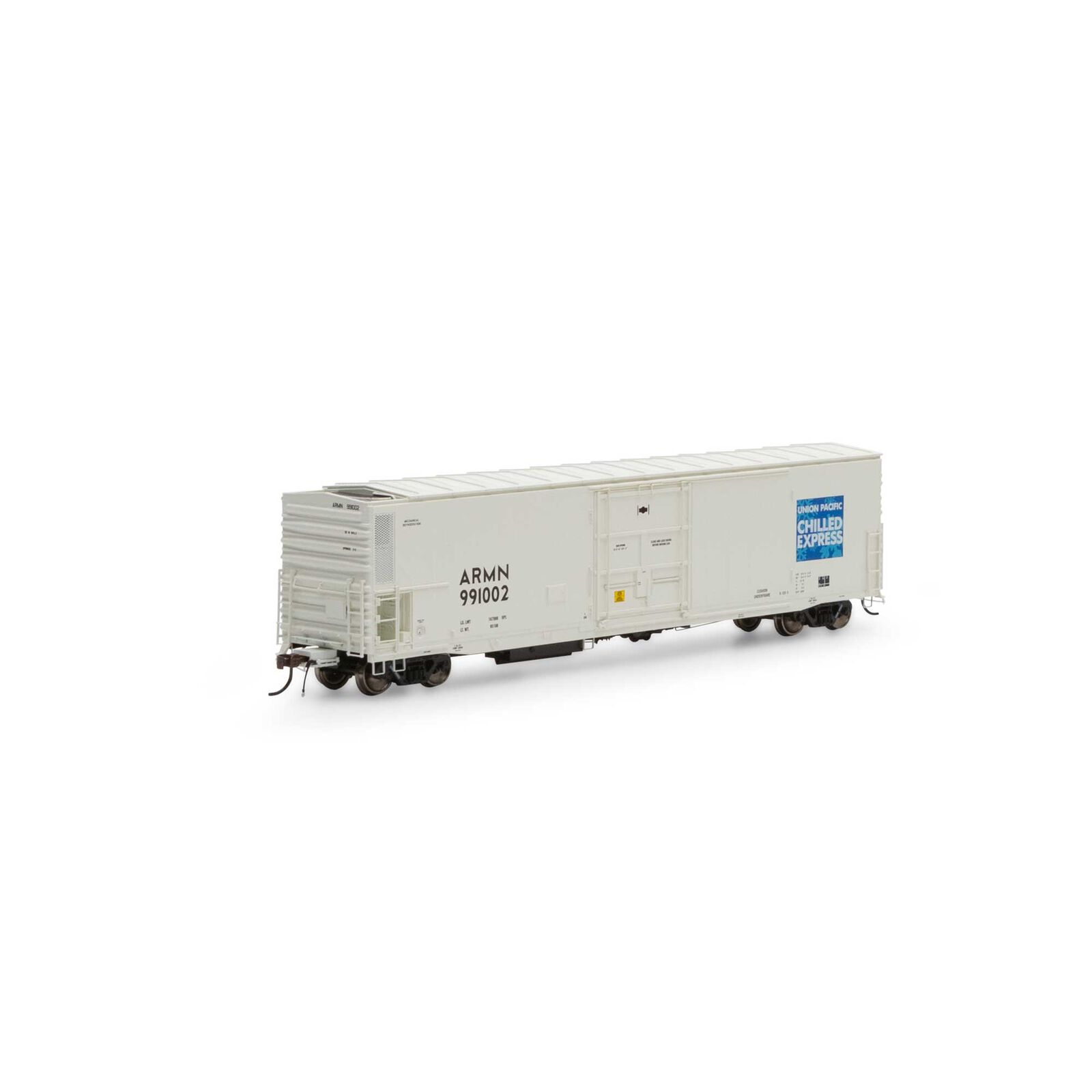 HO 57' Mechanical Reefer with Sound, UP/ARMN #991002 Model Train | Athearn