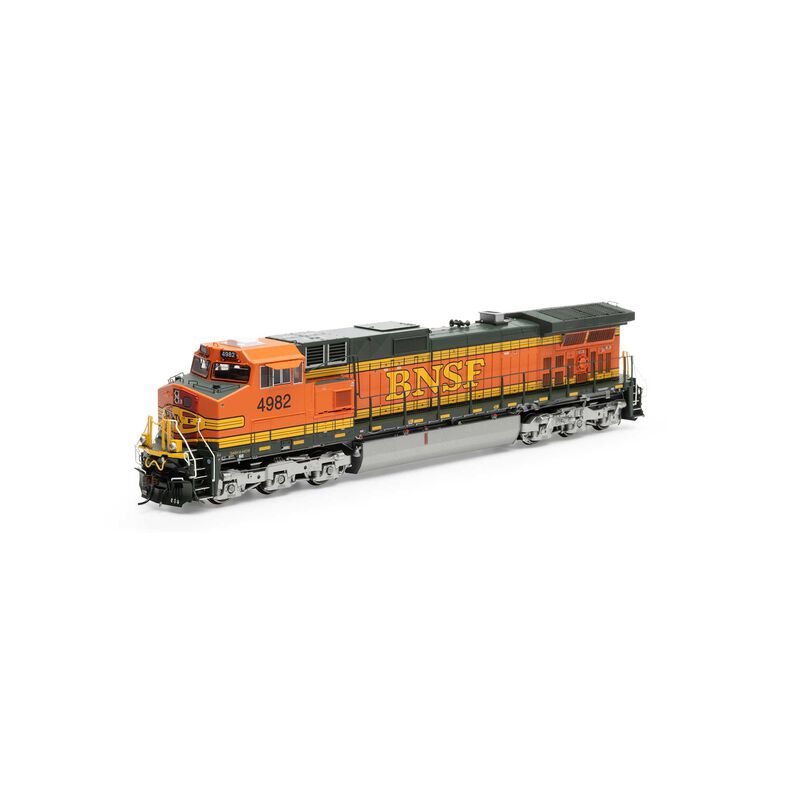 HO Dash 9-44CW Locomotive, BNSF #4982 Model Train | Athearn
