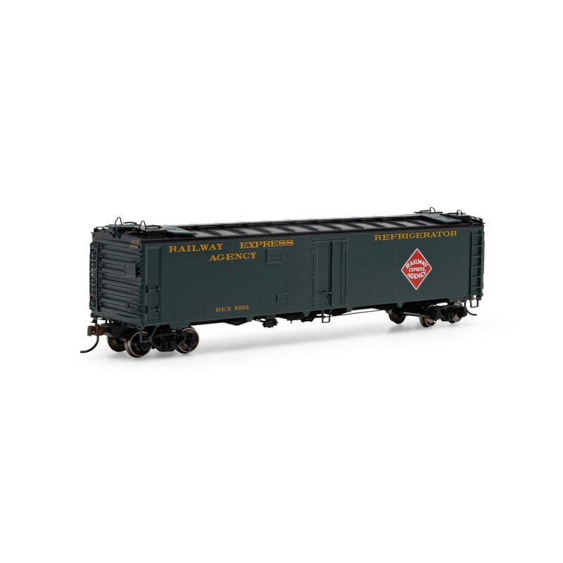 HO 50' Ice Bunker Reefer, REA #6553 Model Train | Athearn