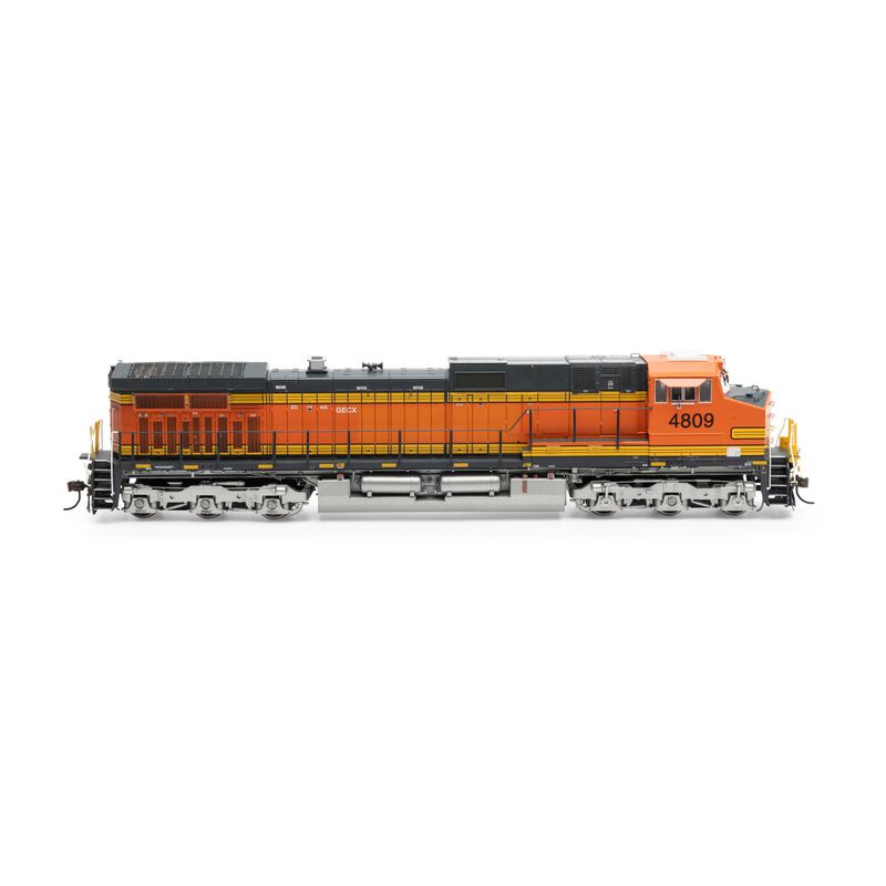 HO Dash 9-44CW Locomotive with DCC & Sound, GECX #4809 Model Train | Athearn