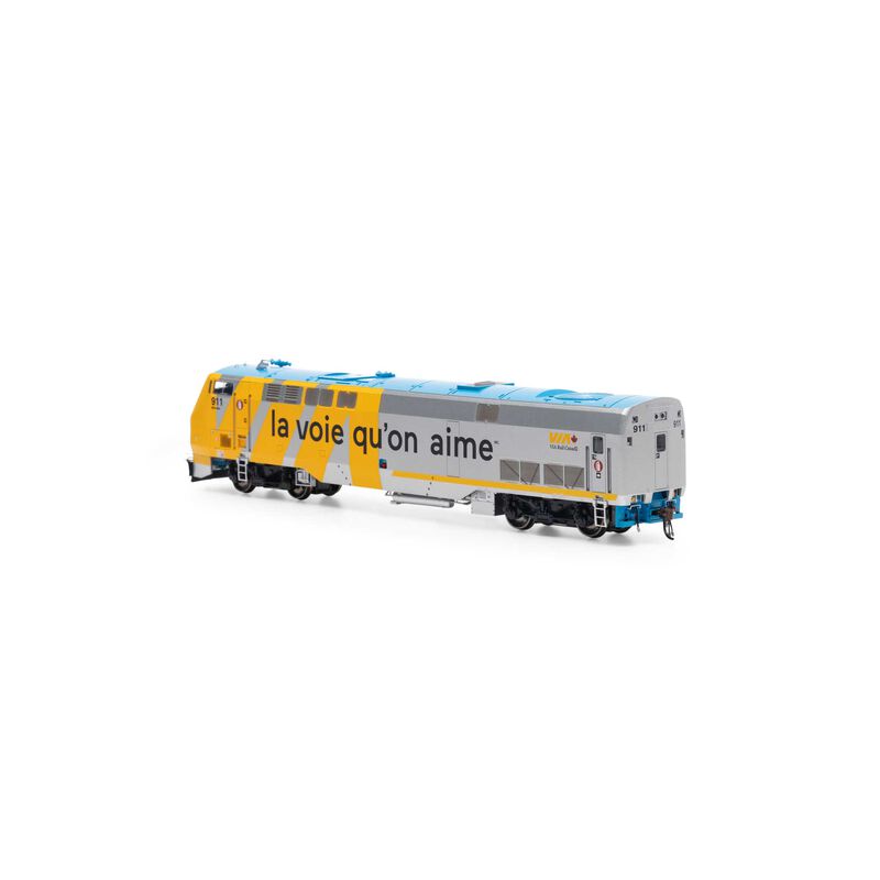 HO P42DC Locomotive with DCC & Sound, VIA, Love The Way #911 Model ...