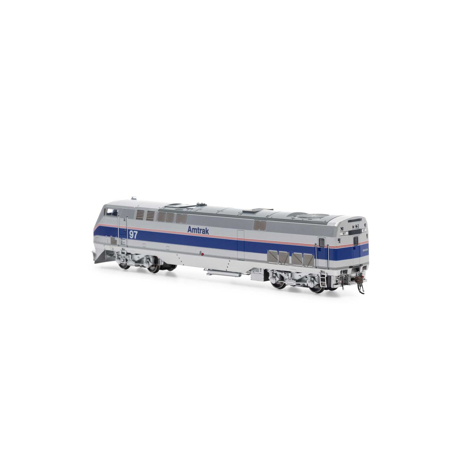 HO P42DC Locomotive with DCC & Sound, Amtrak, Phase IV #97 Model Train | Athearn | Athearn