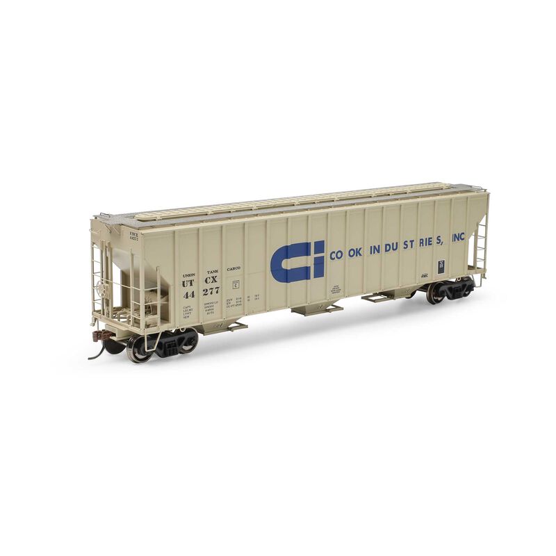 HO FMC 4700 Covered Hopper, UTCX #44277 Model Train | Athearn