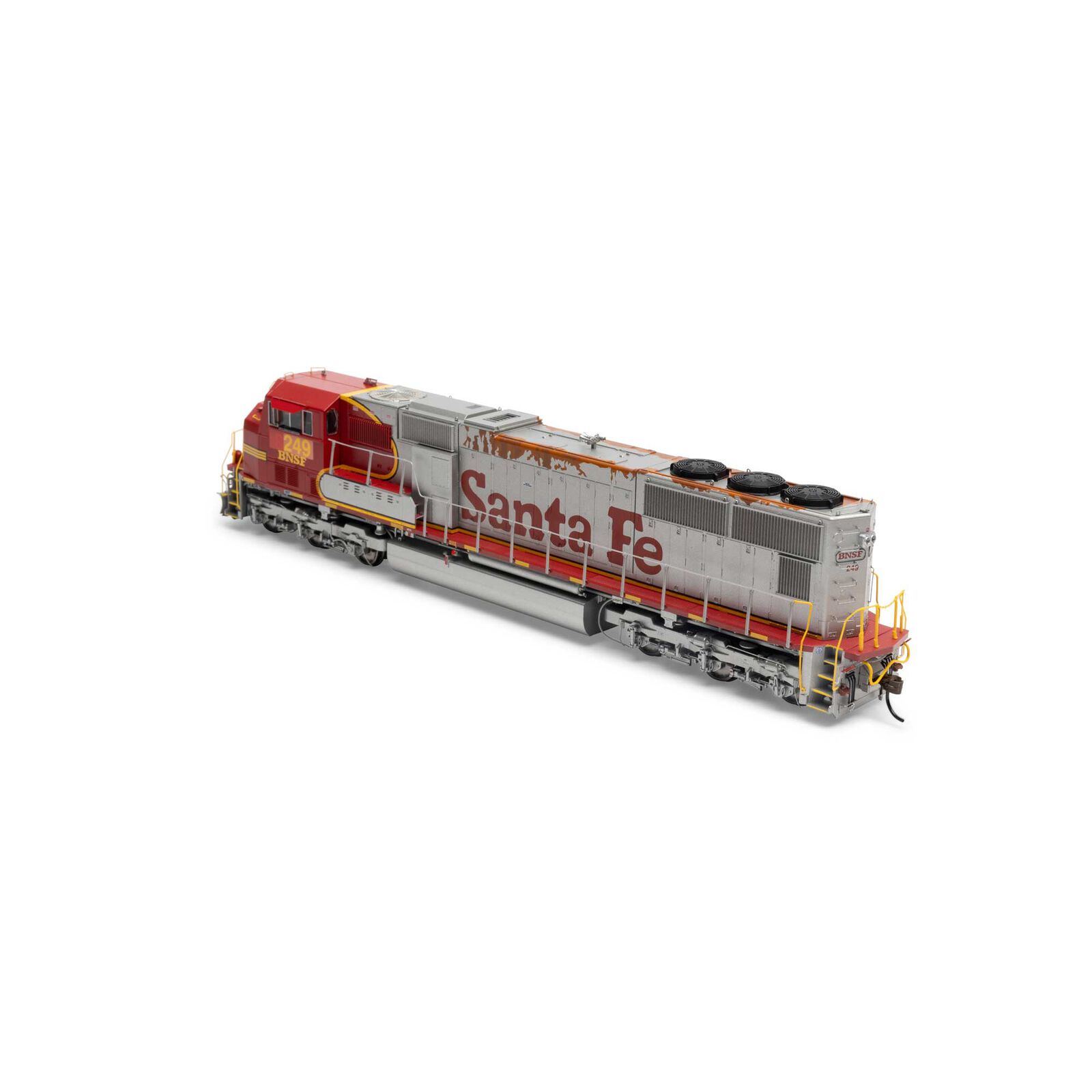HO SD75M Locomotive with DCC & Sound, BNSF #249 Model Train | Athearn