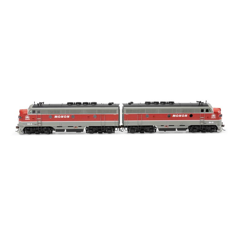 HO F3A / F3A Locomotive Set with DCC & Sound, Monon #84-A, #84-B Model ...
