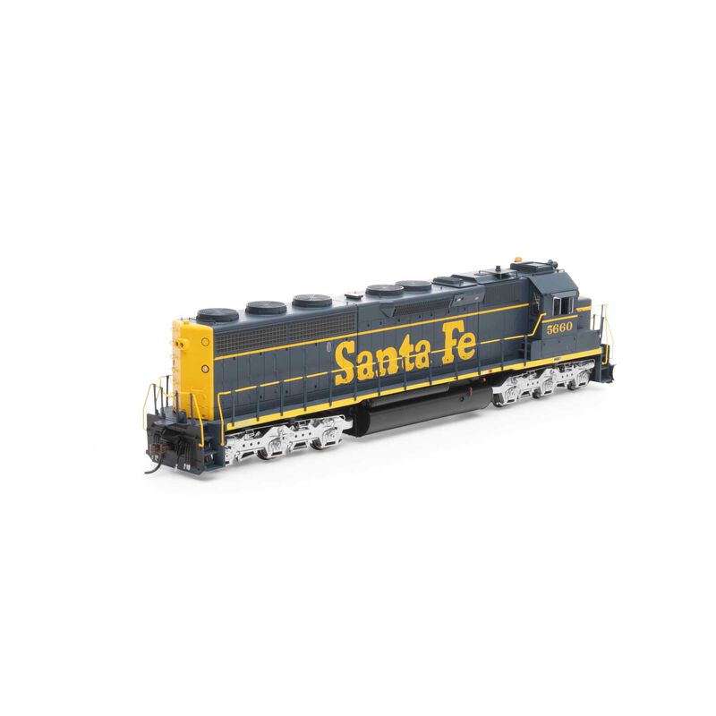 HO SD45-2 with DCC & Sound, SF #5660 Model Train | Athearn