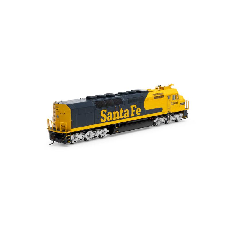 HO SDP40F Locomotive with DCC & Sound, ATSF #5260 Model Train | Athearn ...