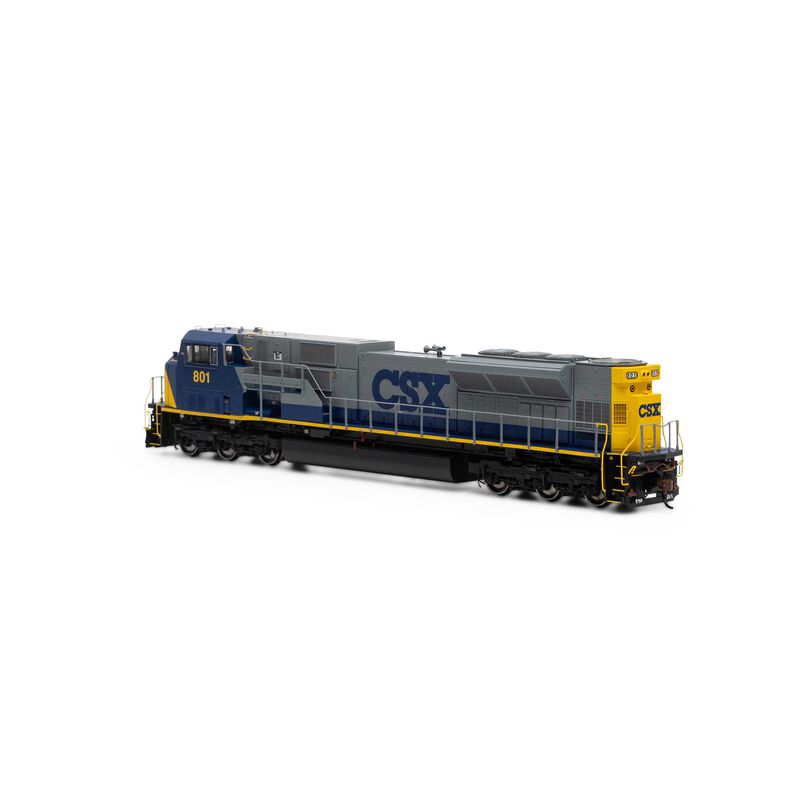 HO G2 SD80MAC with DCC & Sound, CSX/YN2 #801 Model Train | Athearn ...