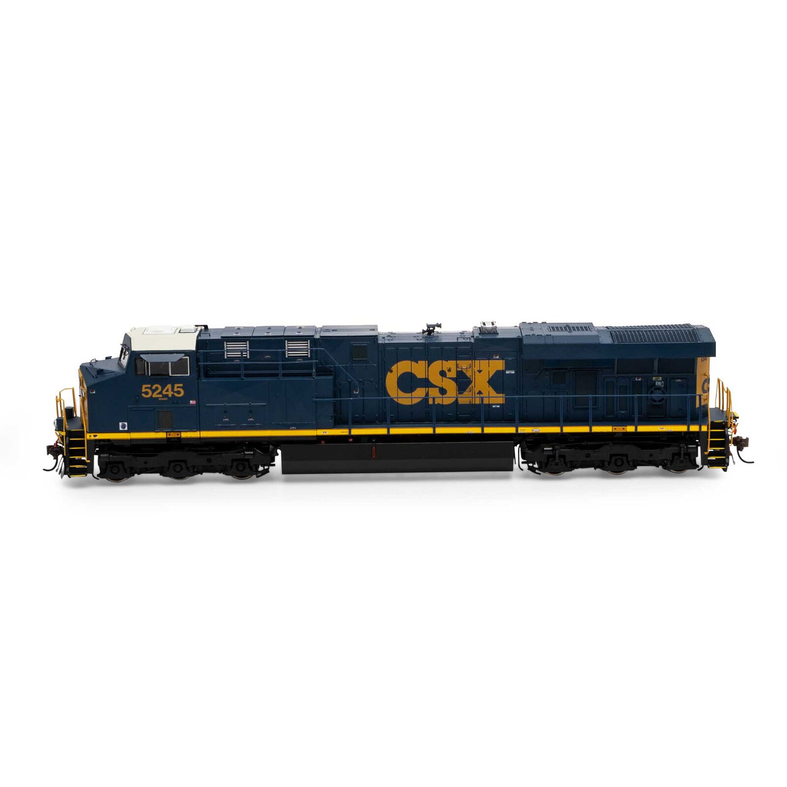 HO ES44DC Locomotive with DCC & Sound, CSX, YN3 #5245 Model Train | Athearn