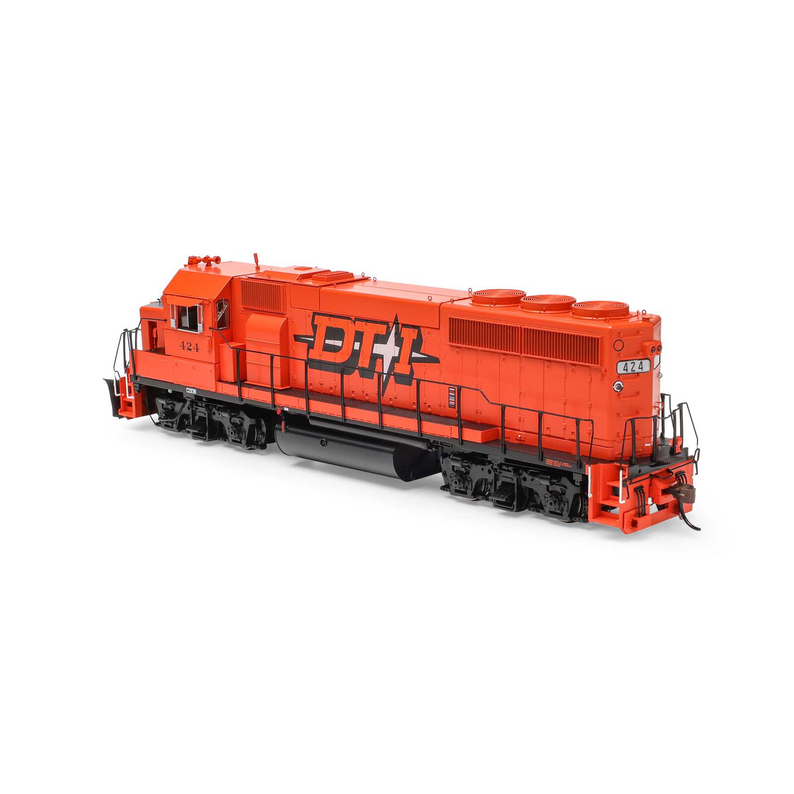 HO GP40-2 Locomotive with DCC & Sound, DT&I #424 Model Train | Athearn ...