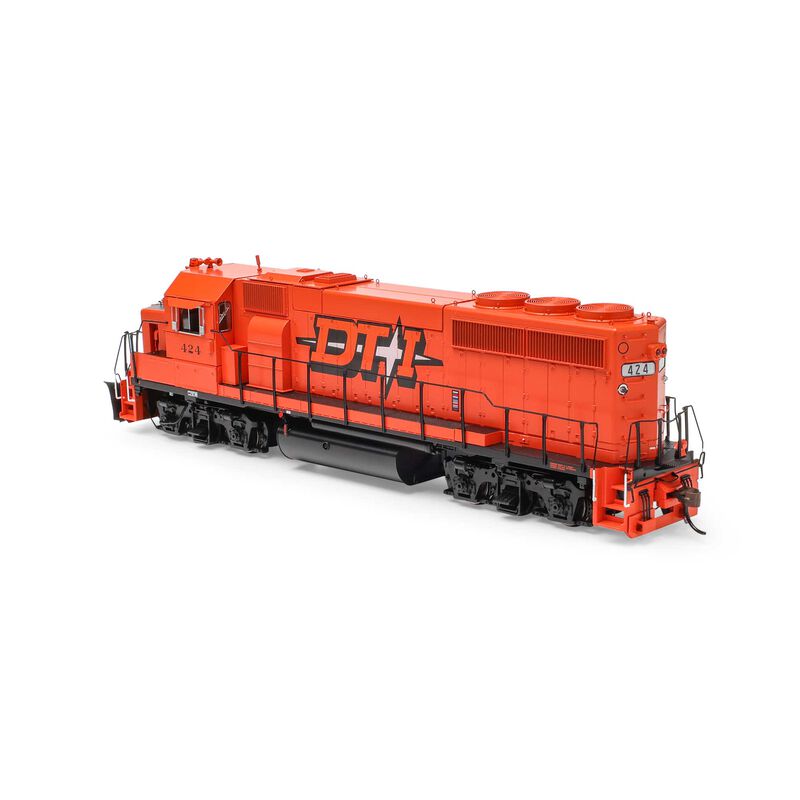 HO GP40-2 Locomotive with DCC & Sound, DT&I #424 Model Train | Athearn ...