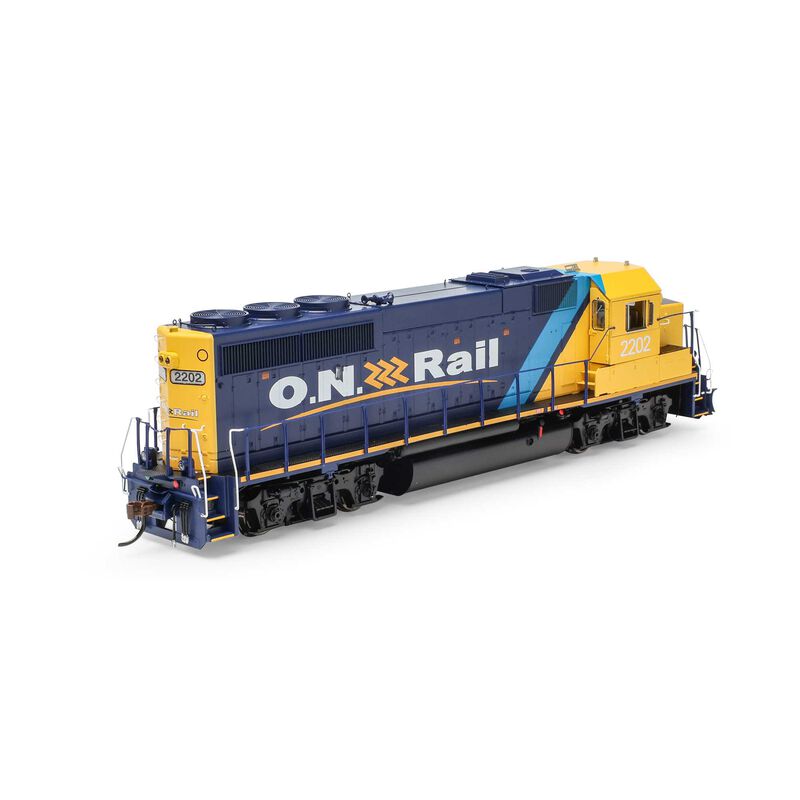 HO GP40-2 Locomotive with DCC & Sound, ONT #2202 Model Train | Athearn ...