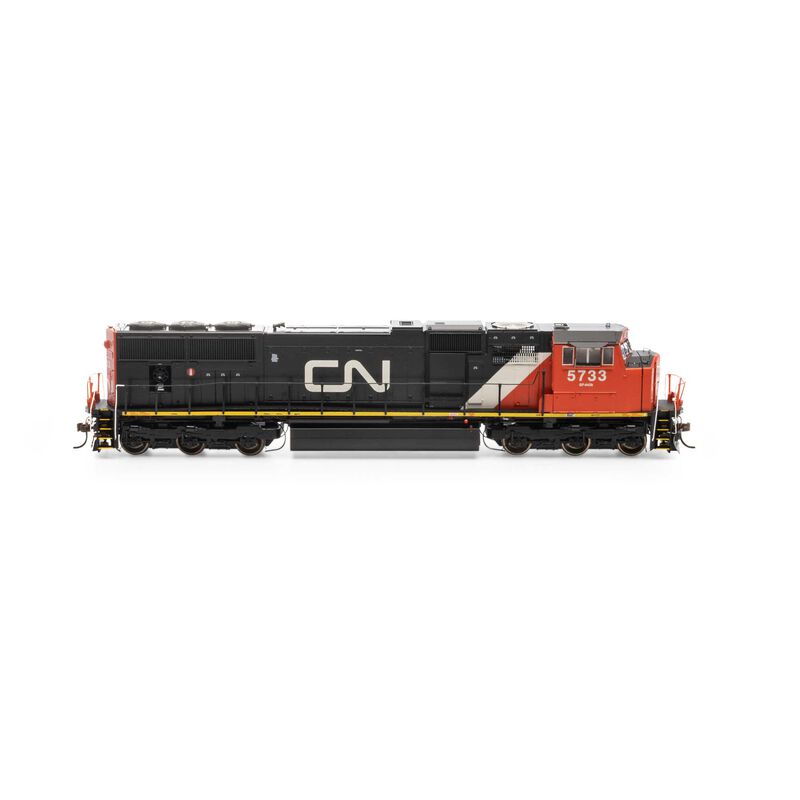HO SD75I with DCC & Sound, Canadian National #5733 Model Train | Athearn