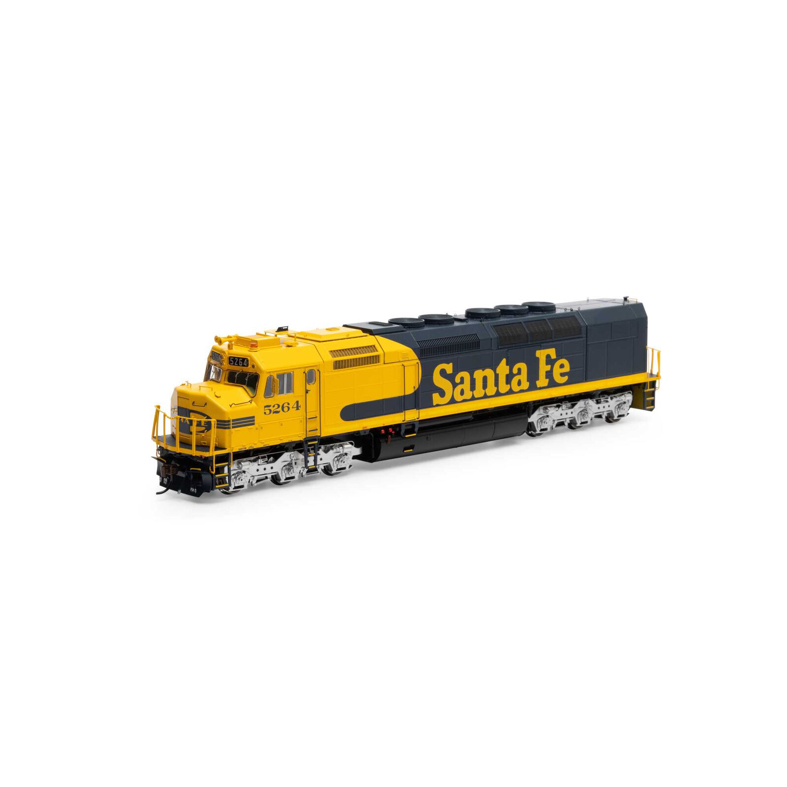 HO SDP40F Locomotive with DCC & Sound, ATSF #5264 Model Train | Athearn