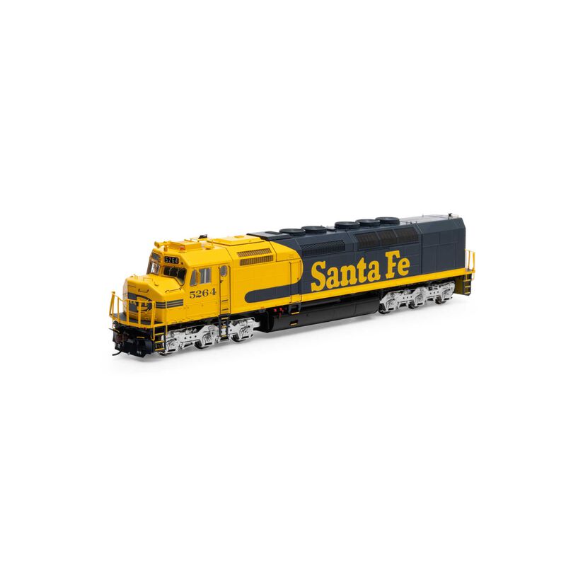 HO SDP40F Locomotive with DCC & Sound, ATSF #5264 Model Train | Athearn