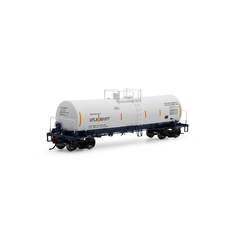 HO 16,000 Gallon Clay Tank, UTLX #301577 Model Train | Athearn