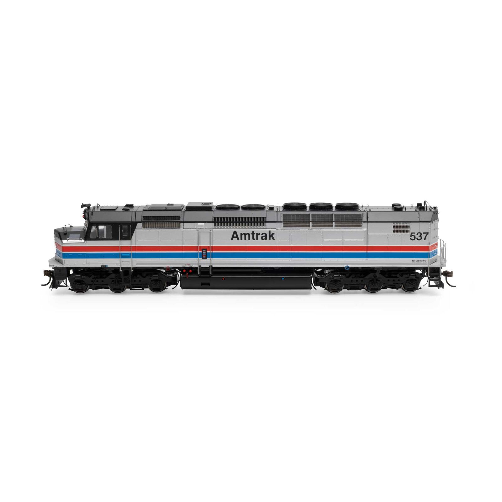 HO SDP40F Locomotive with DCC & Sound, Amtrak, Phase II #537 Model ...