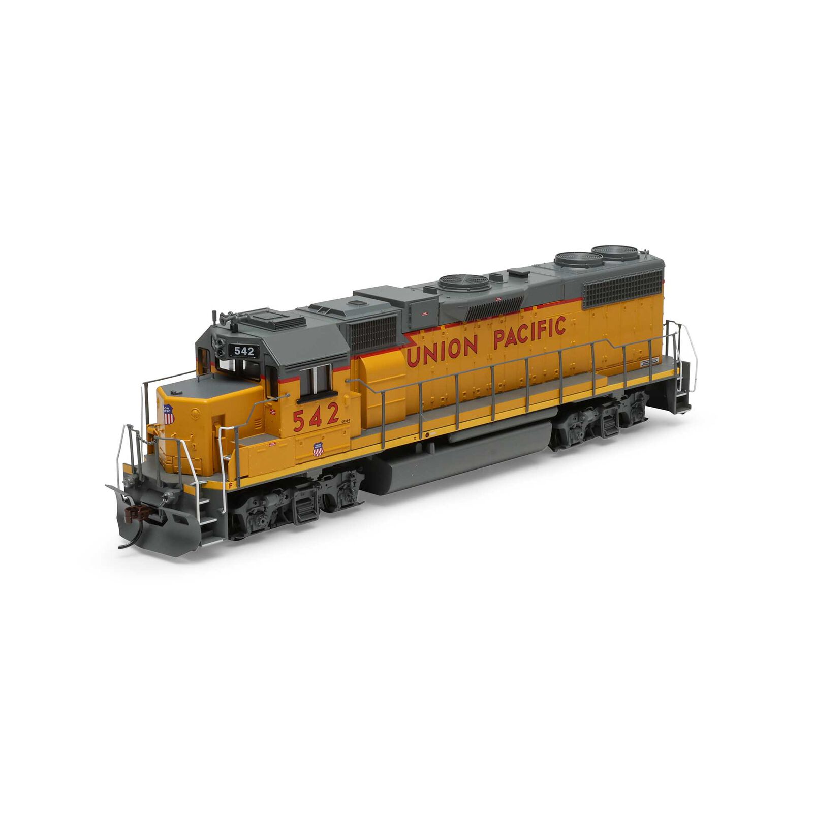 HO GP38-2 Locomotive, Sound-Ready with Speaker, UP #542 Model Train | Athearn