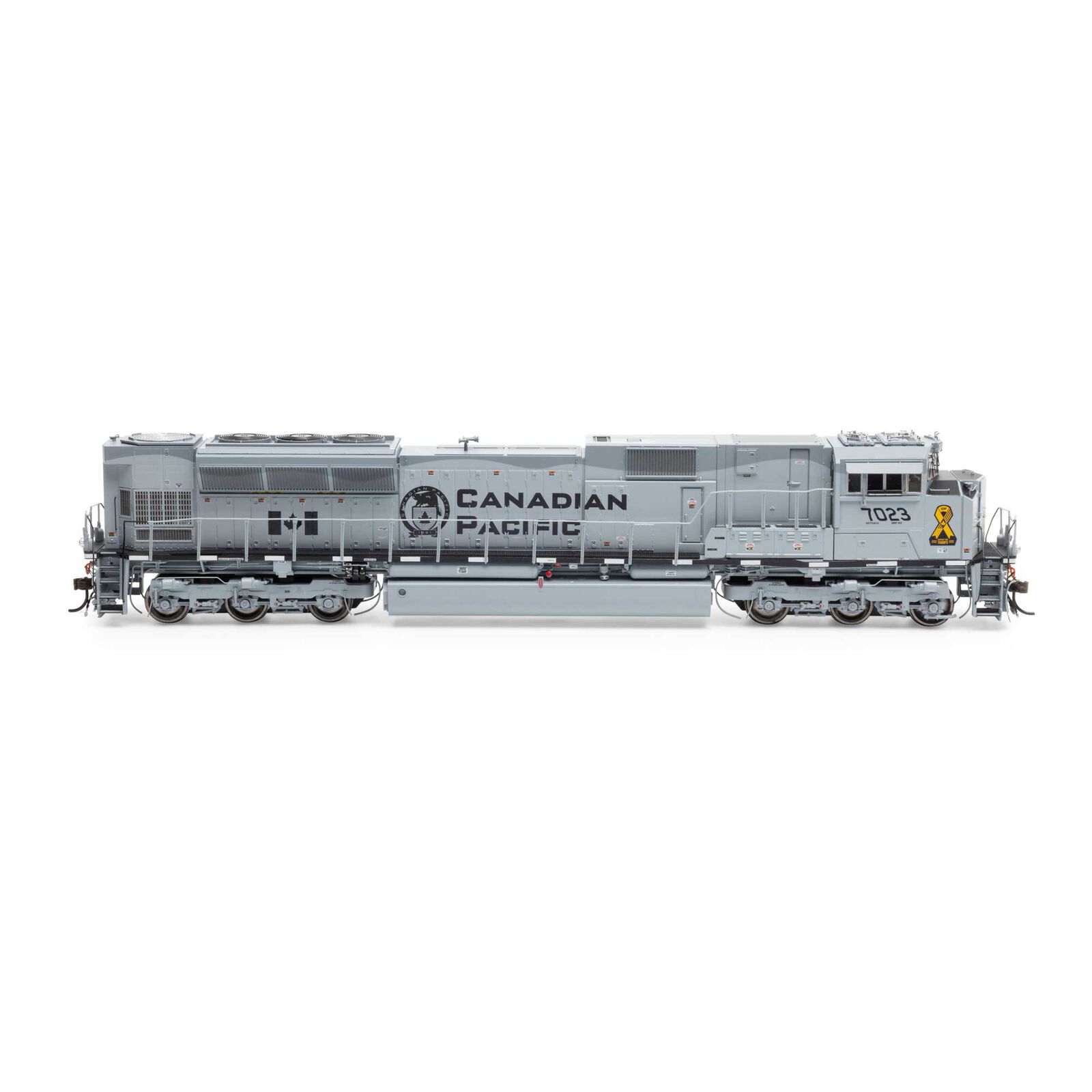 HO EMD SD70ACU Locomotive with DCC & Sound, CPR / Military #7023 Model ...