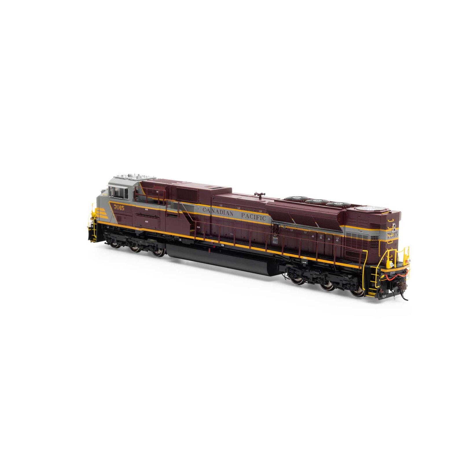 HO EMD SD70ACU Locomotive with DCC & Sound, CPR / Heritage #7015 Model Train | Athearn