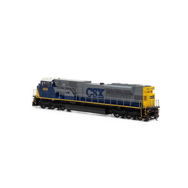 HO G2 SD80MAC with DCC & Sound, CSX/YN2 #4591 Model Train | Athearn ...