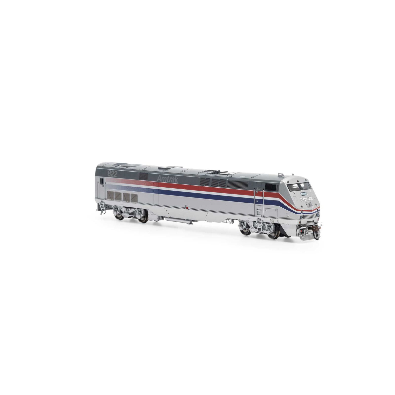 HO P40DC Locomotive with DCC & Sound, Amtrak, Phase III #822 Model ...