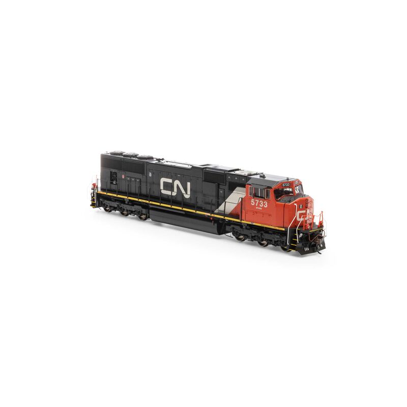 HO SD75I with DCC & Sound, Canadian National #5733 Model Train | Athearn